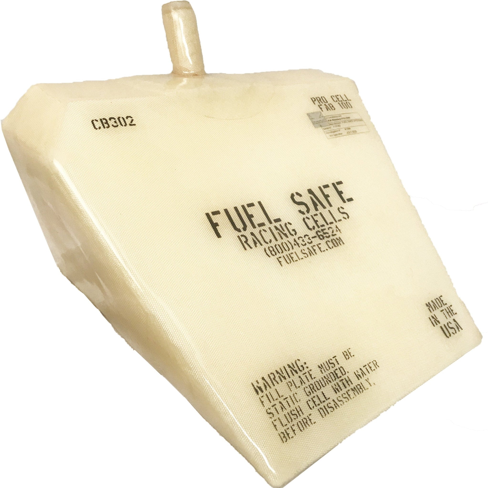 Wedge Fuel Cell - Formula and Vintage Racing Fuel Cells Bladder Tanks