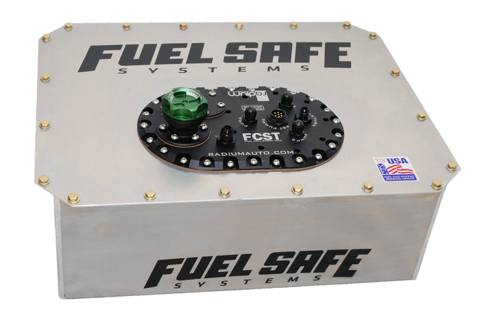 Race Safe® FCST-X Complete Aluminum Fuel Cell - 15 Gallon, RS215-FCST-