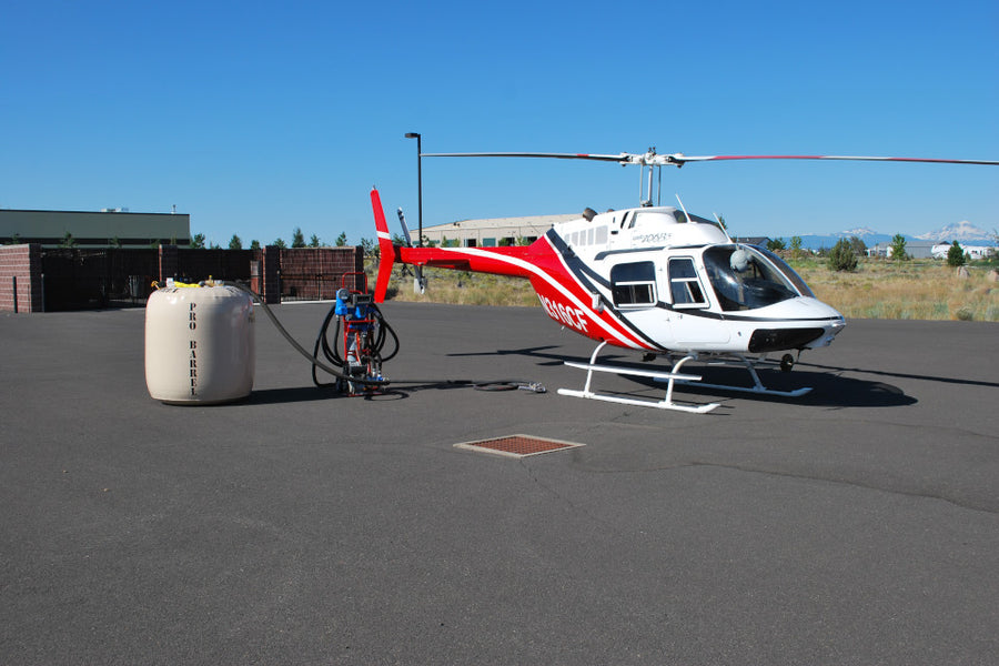 Aircraft Fuel Bladders - Collapsible Aerial fuel delivery barrels